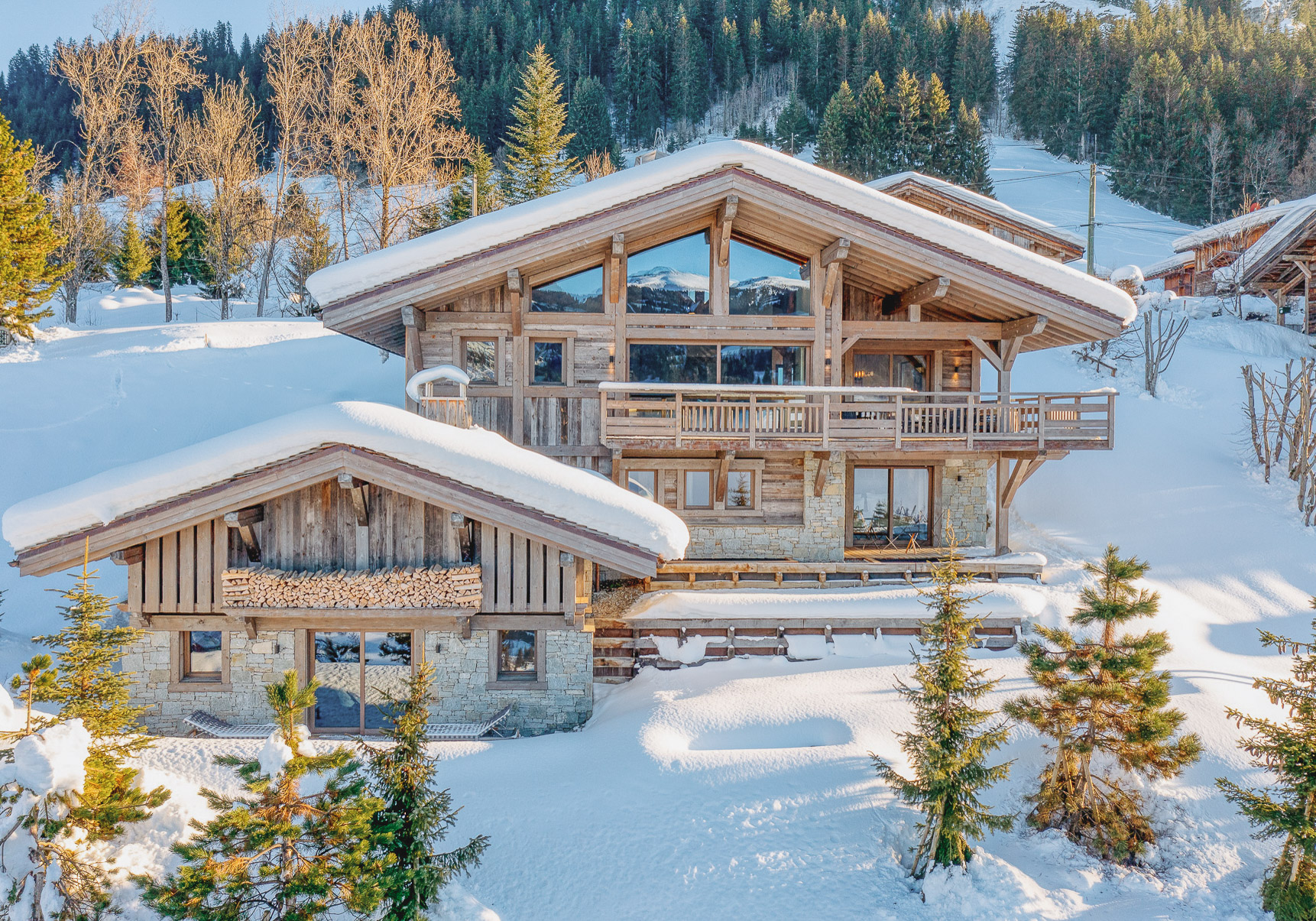 Ski-in Ski-out Chalet K Megeve - Holiday Chalet K Megeve - Luxury ...